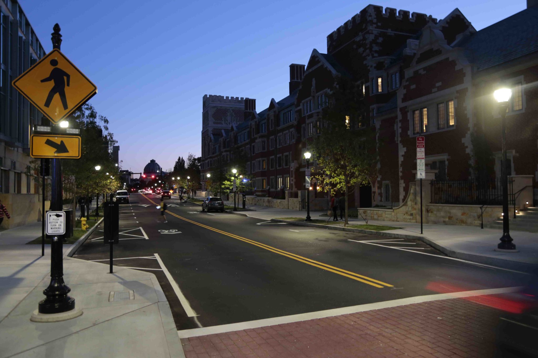 New crosswalks light up the University | Yale Daily News