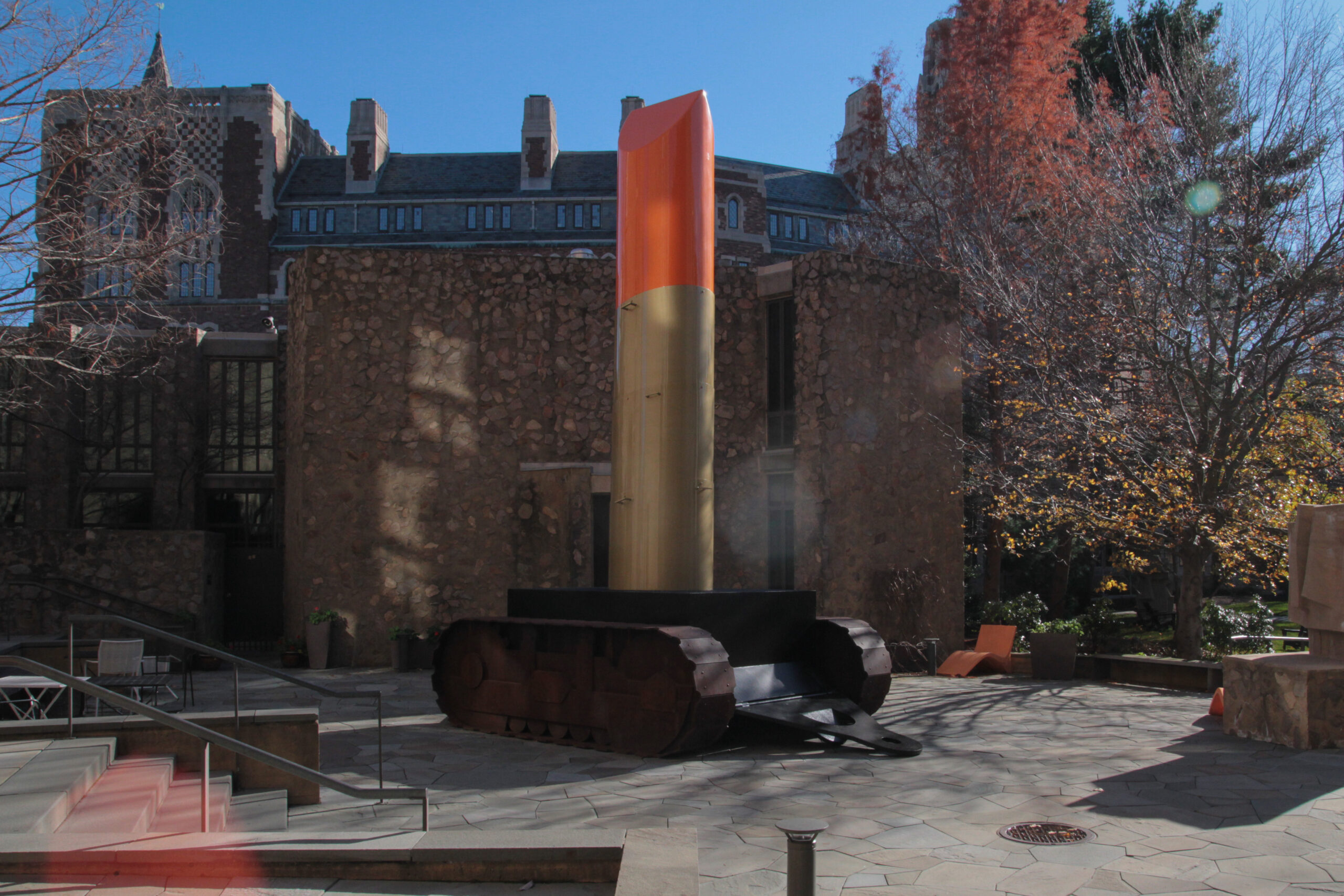 Lipstick sculpture to be removed from Morse after etchings were found ...